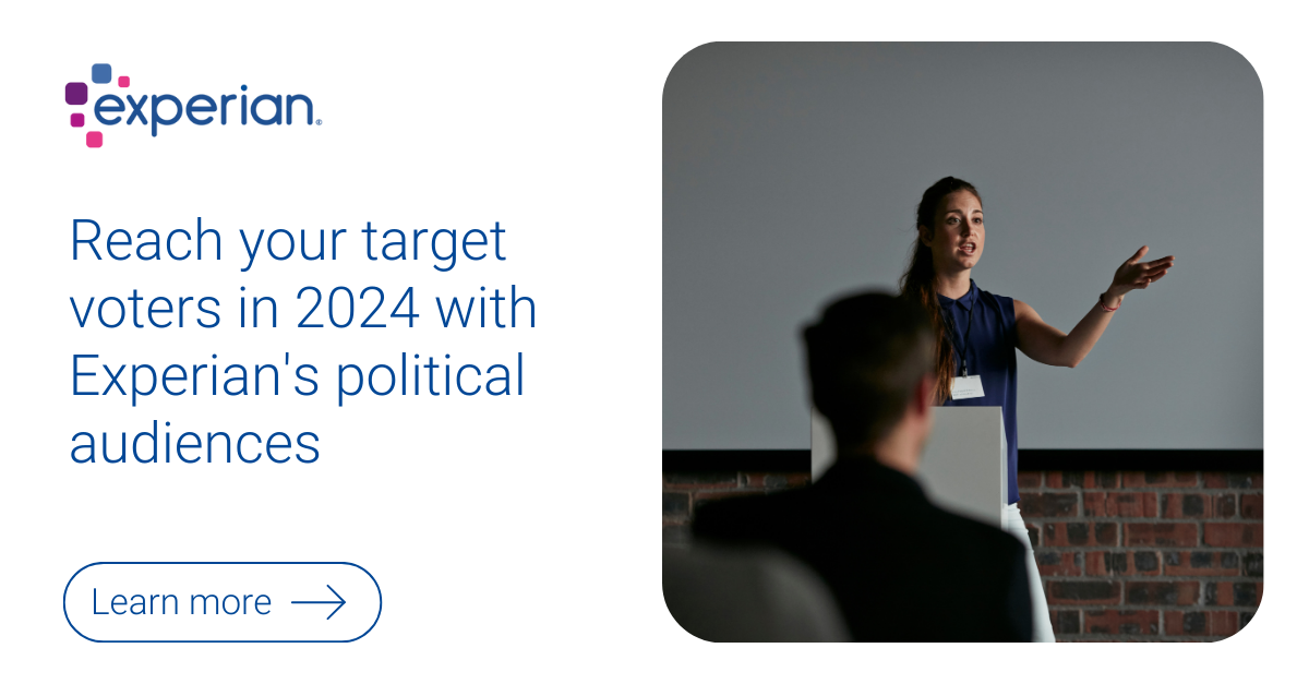 Audience categories for political campaign marketing | Experian