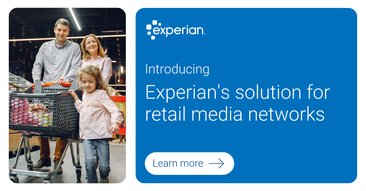 Introducing Experian's solution for retail media networks | Experian