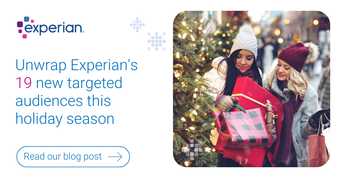 Experian's 19 new holiday shopping audiences | Experian
