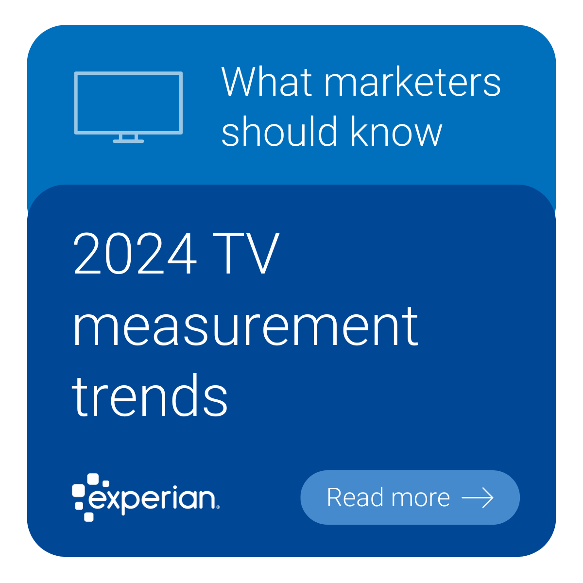 Our guide to TV measurement in 2024 | Experian Marketing
