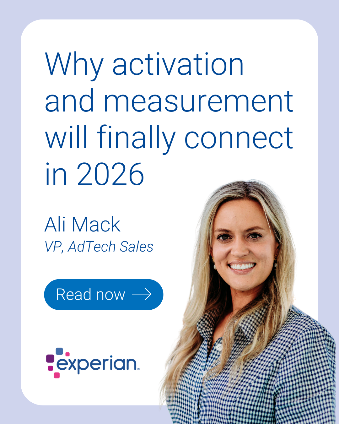 Marketing measurement and activation connect in 2026 | Experian