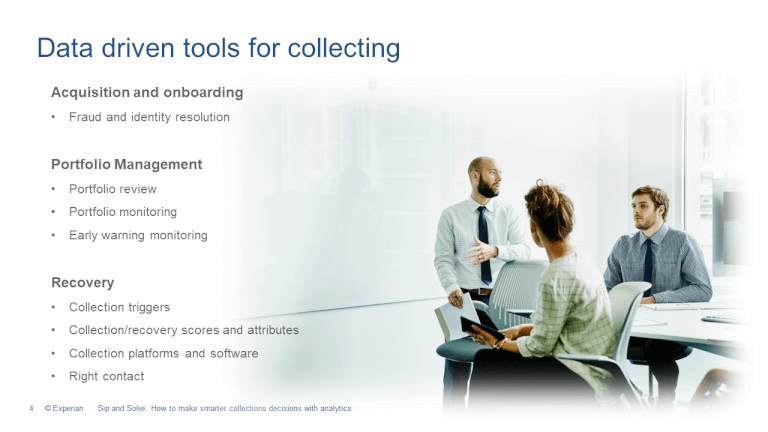 Webinar: How to make smarter collections decisions with analytics