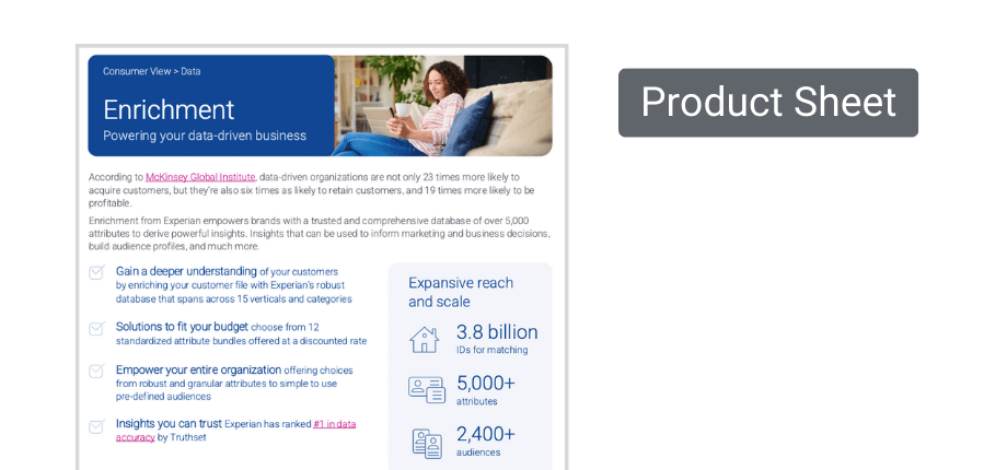 Consumer Insights: How to Utilize your Data | Experian Marketing