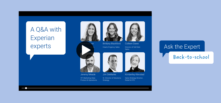 Webinar and video resources | Experian Marketing