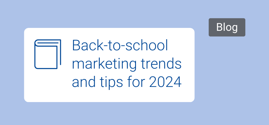 2024 Back-to-school advertising