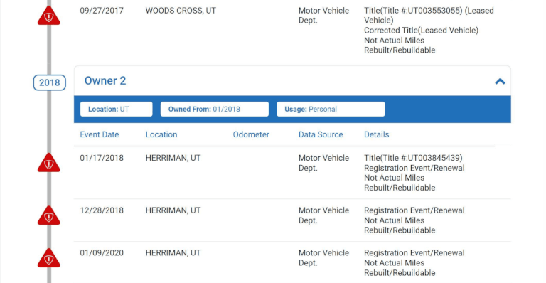 Experian Autocheck Report
