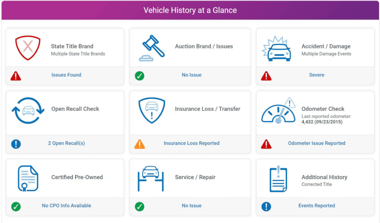 Experian Autocheck Report