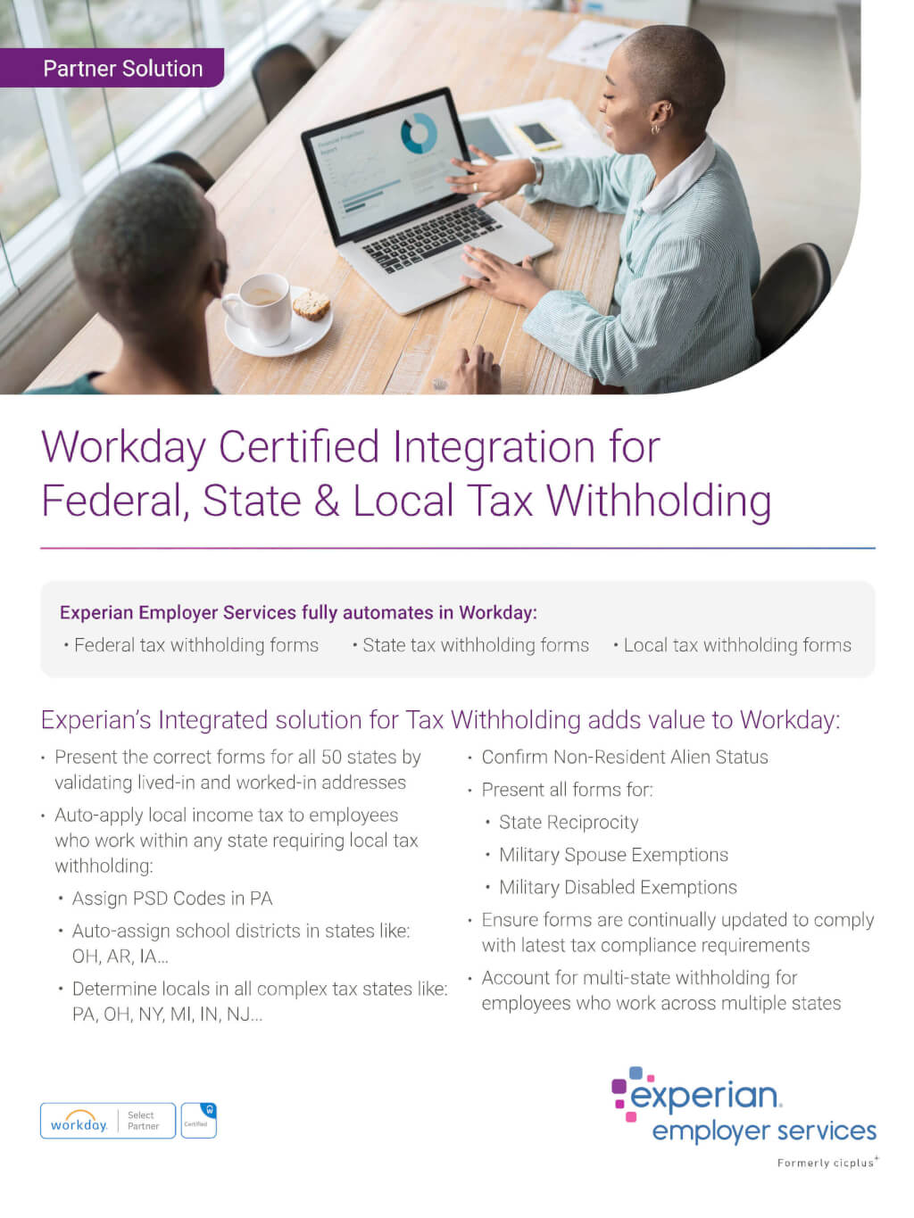 Workday | Partners | Experian Employer Services