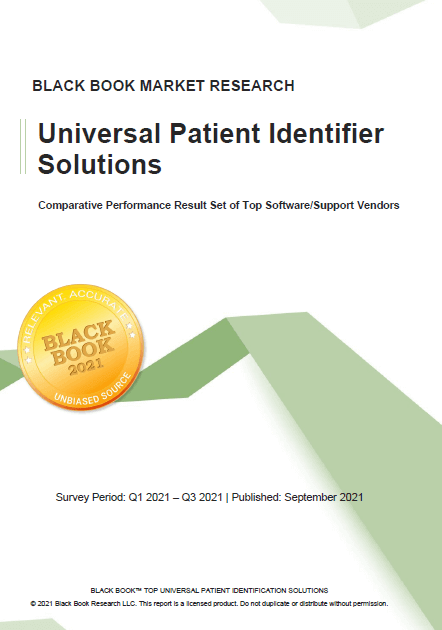 Black Book 2021 | Universal Patient Identifier Solutions | Experian Health
