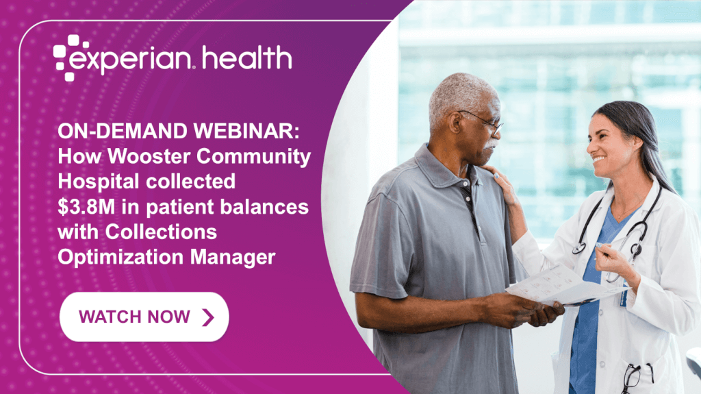 WCH Collections Webinar | Experian Health
